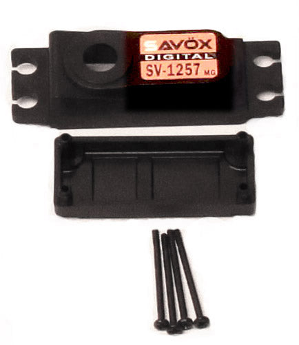 TOP & BOTTOM SERVO CASE WITH 4 SCREWS SV1257MG – Savox USA